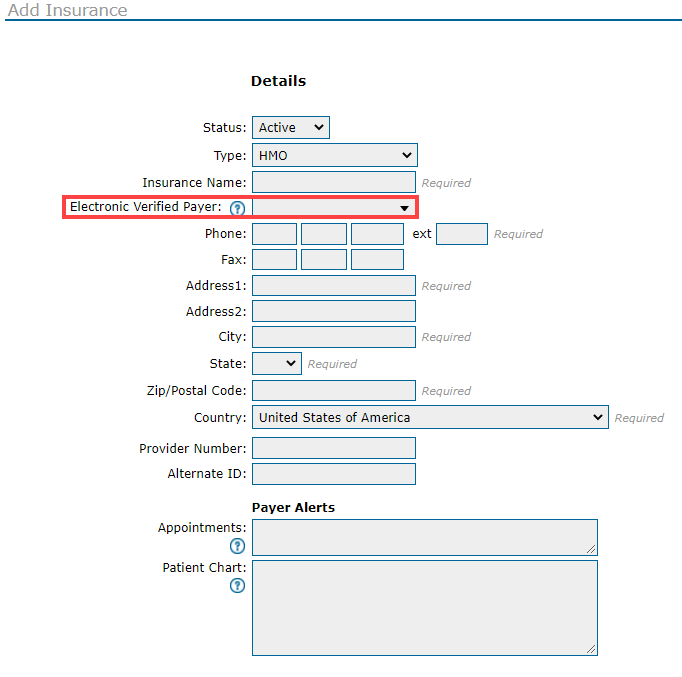 eBV | Mapping Insurances - Electronic Benefits Verification