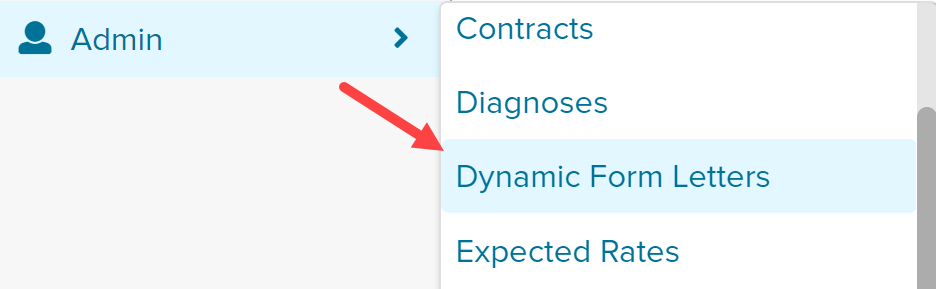 WebPT Billing | Dynamic Form Letters