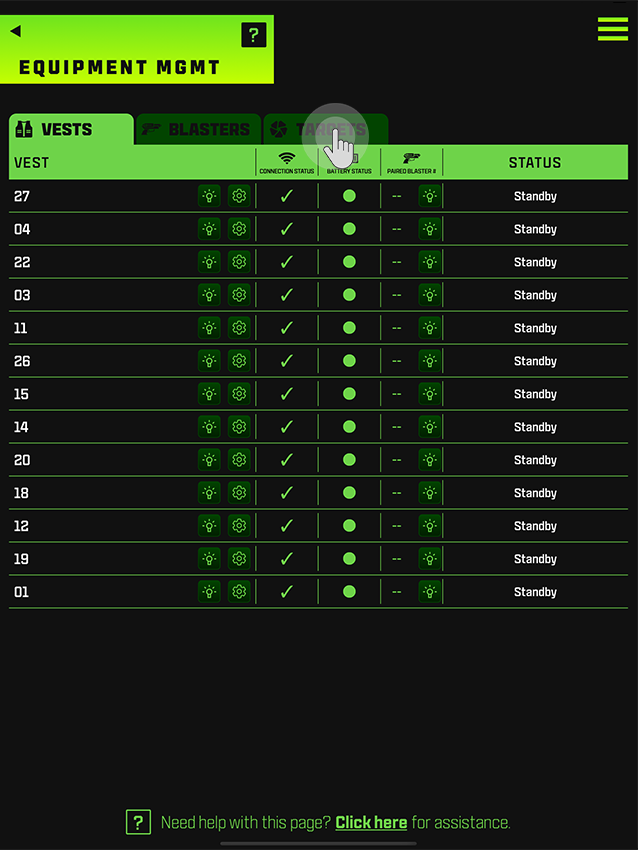 Assigning Target Roles