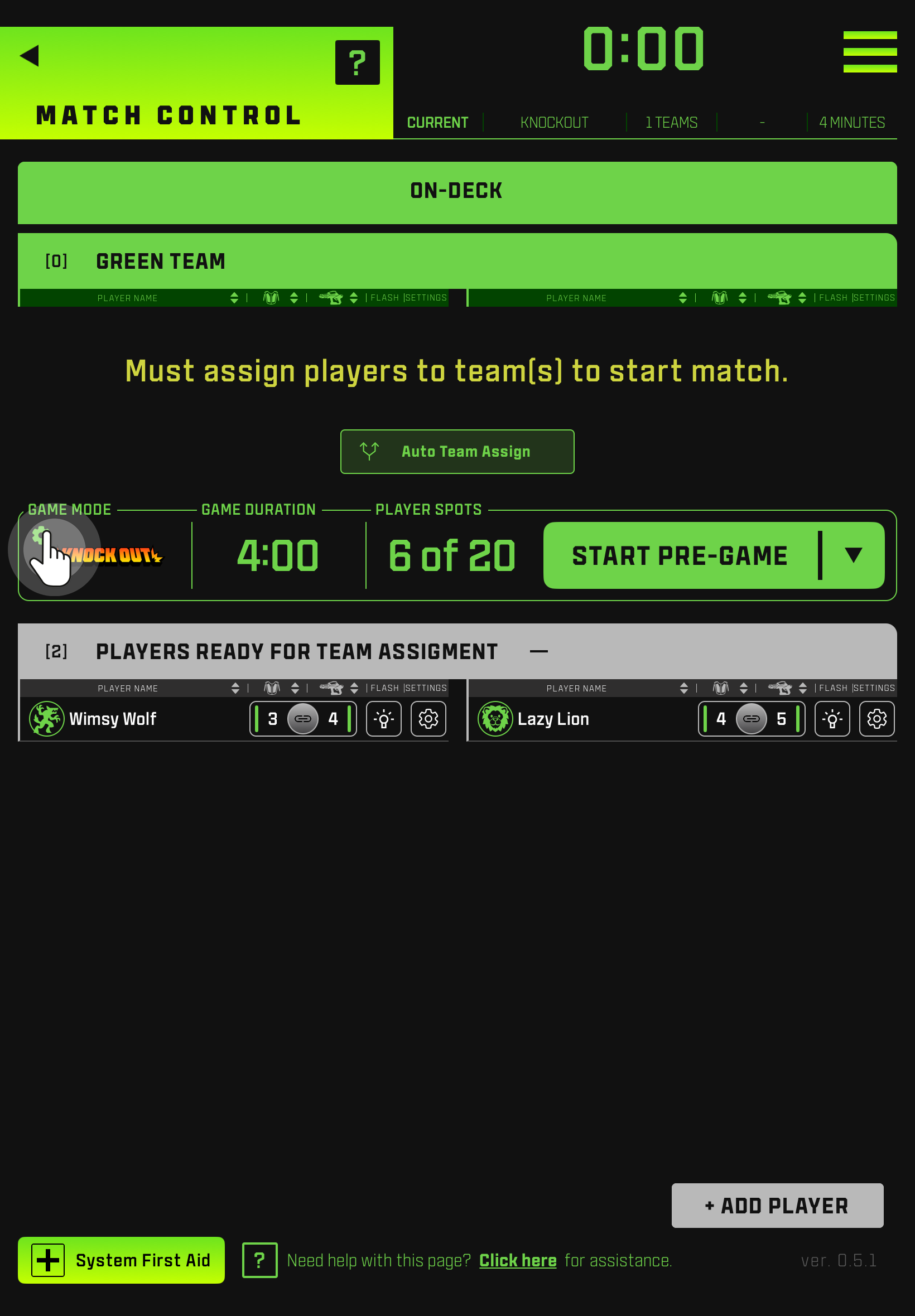 Change Game Mode