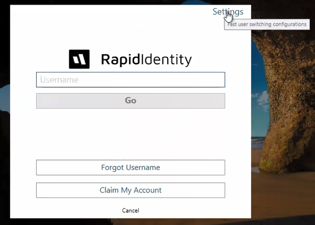 Fast User Switching For Windows Authclient