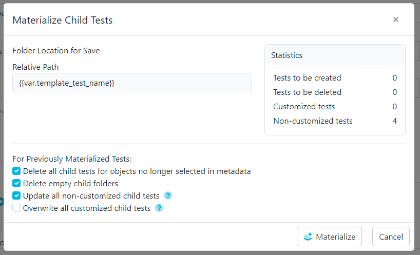 Exercise 8: Converting a Standard Test