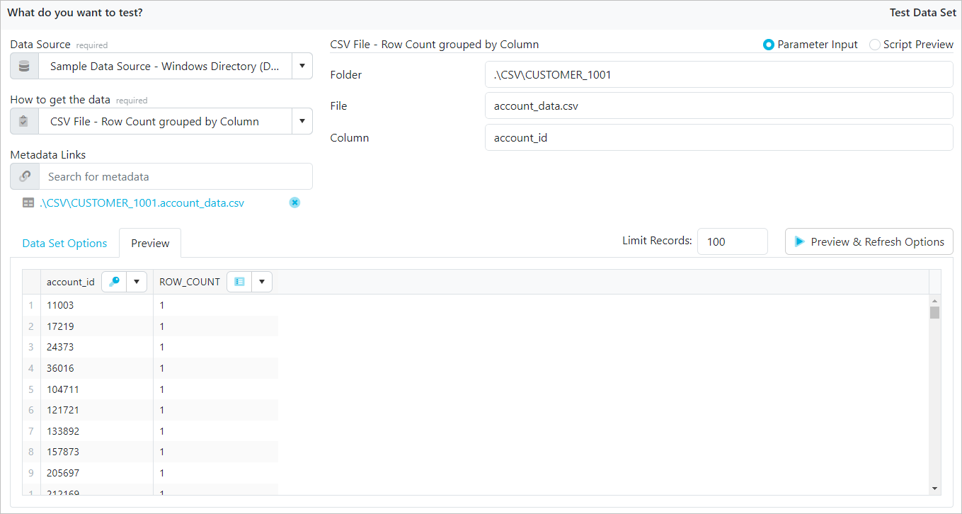Exercise 10: Create a Uniqueness Monitoring Template for CSV Files