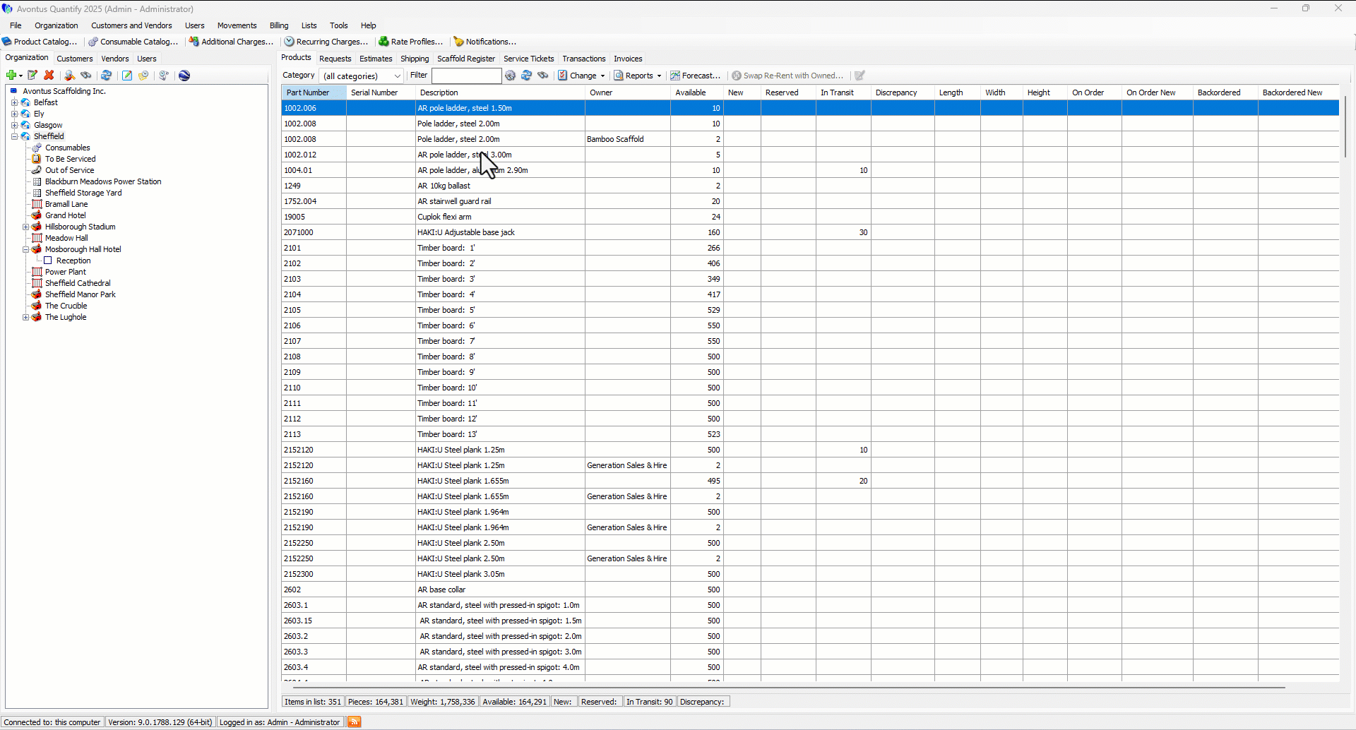 Marking a Job Site as Inactive/Active