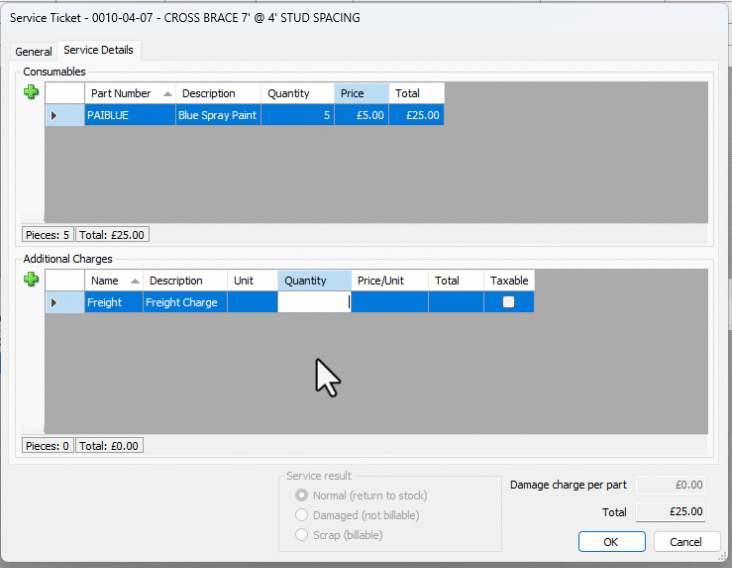 Creating a New Service Ticket