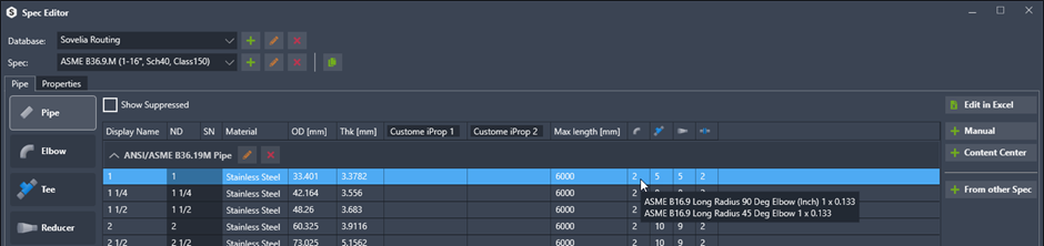Get Started with Spec Editor
