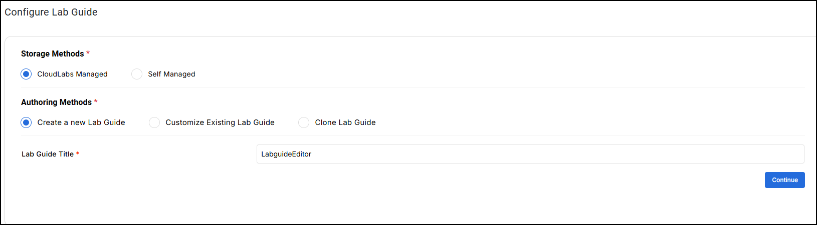 Authoring Lab Guides using CloudLabs UI