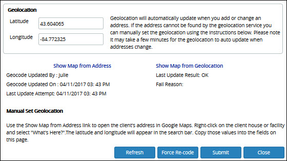 Geolocation