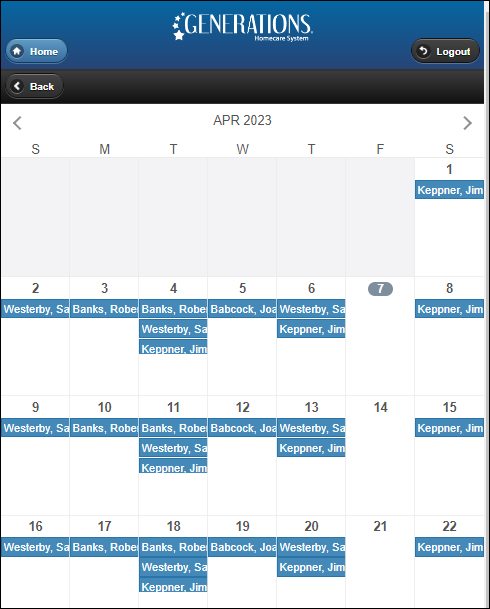 View Available Shifts