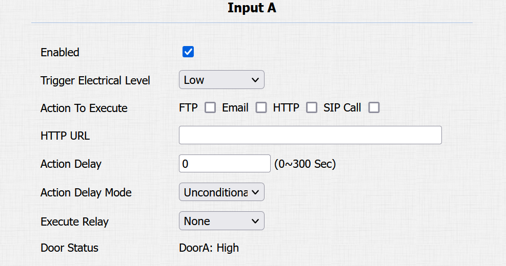 Display Door Status on SmartPlus Cloud