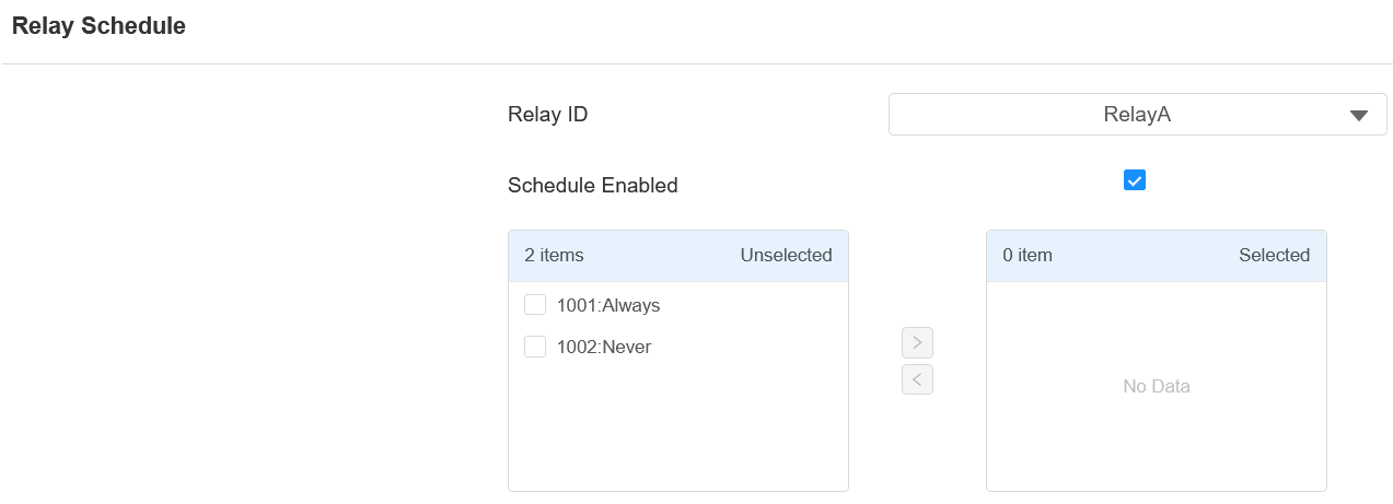 Door Access Schedule Management