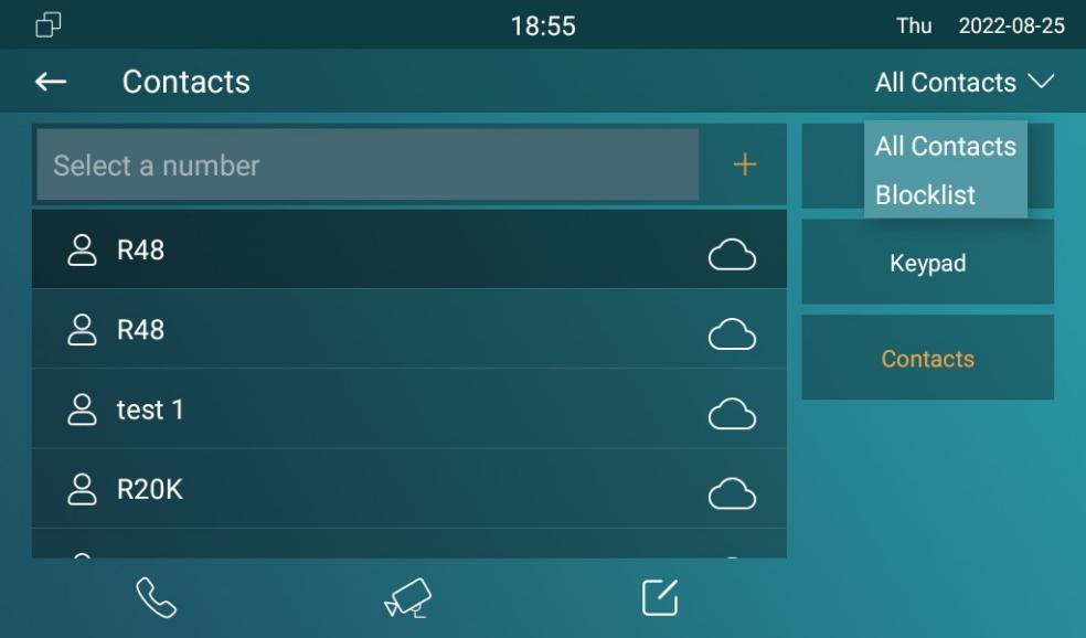 Phone Book Configuration