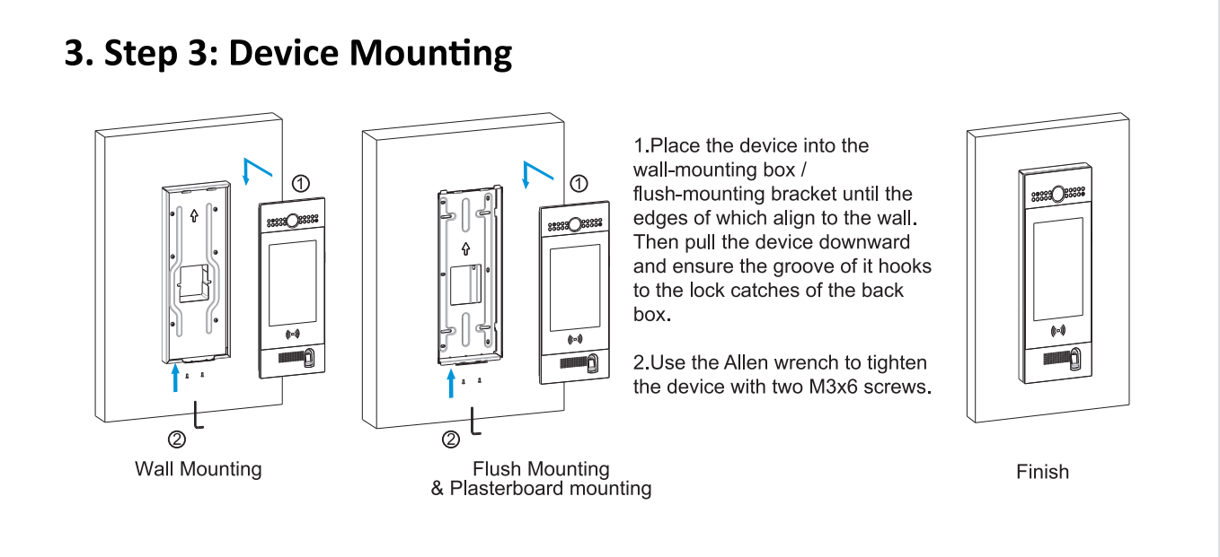 Akuvox R29 Series Door Phone Quick Guide - Android Multi-Tenant Door Phone